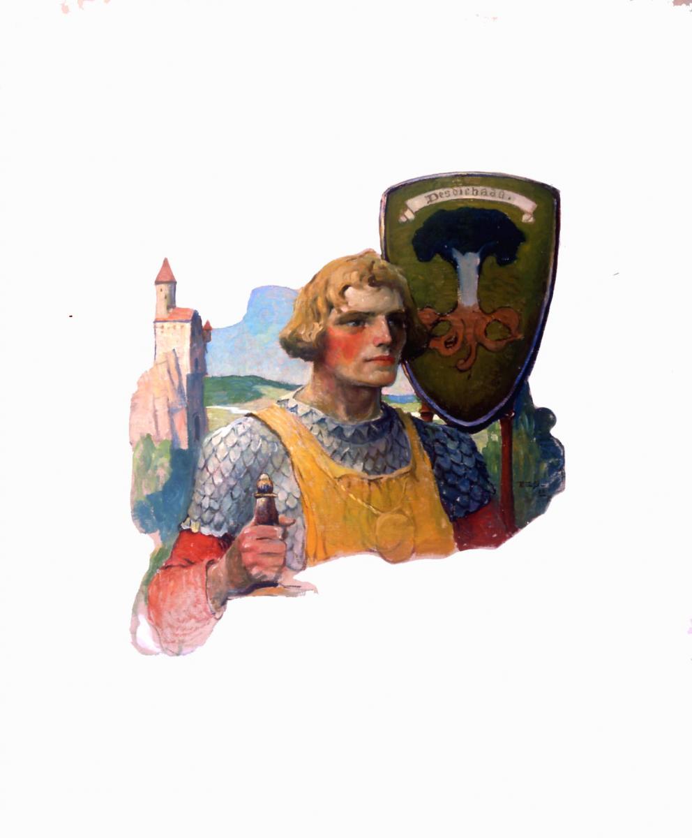 Ivanhoe With Shield | standrews